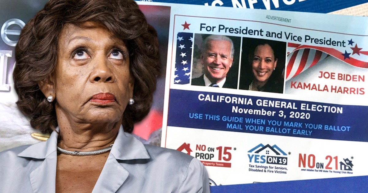 Maxine Waters Funneled Over $1 Million In Campaign Funds To Her ...