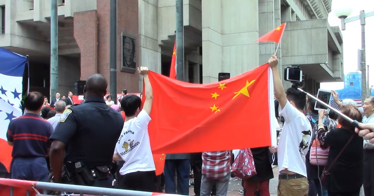 VIDEO: Two Democrat Mayors Capitulate to China, Raise Communist Flag ...