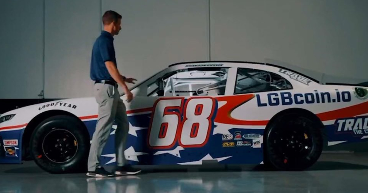 NASCAR Driver Brandon Brown Unveils New 'Let's Go Brandon' Camaro ...
